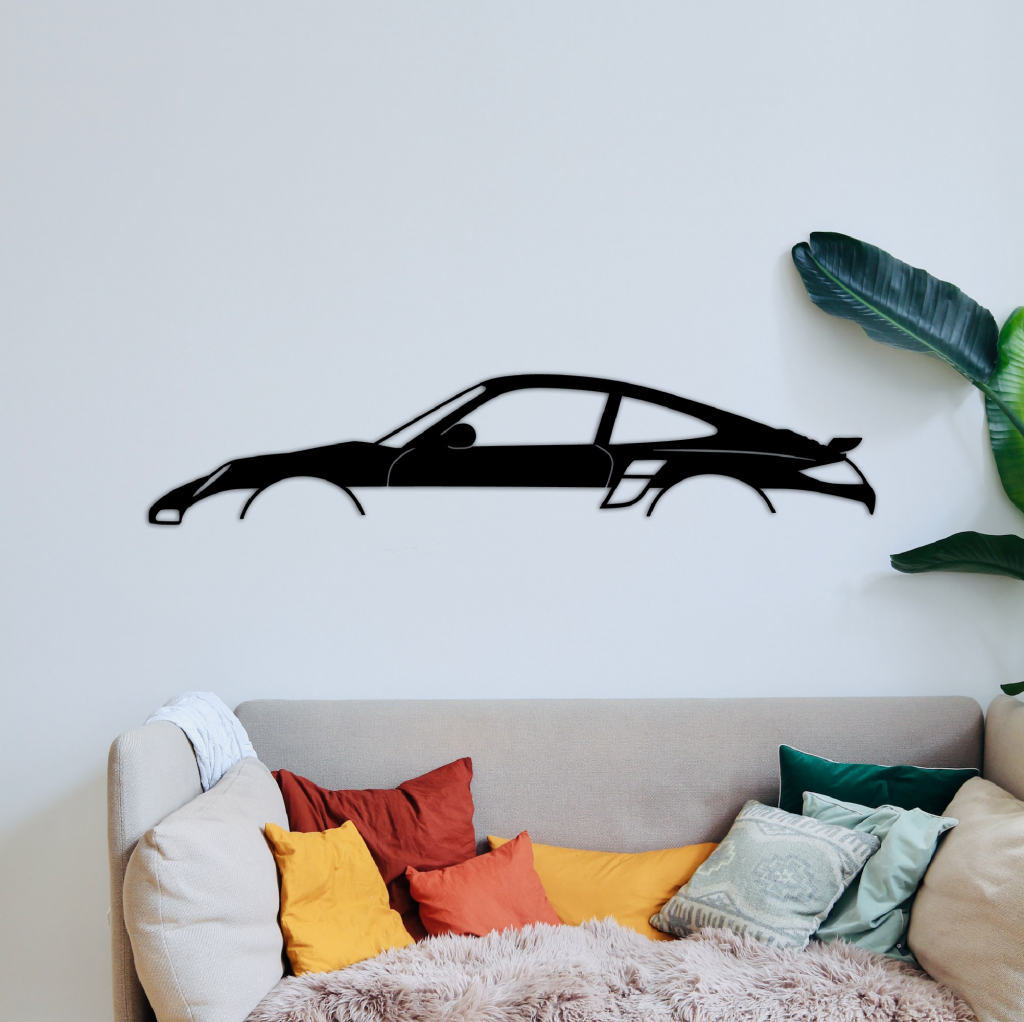 911 Car, Supercar Metal art, Metal Sign, Racing Metal Cut Sign, Racing ...