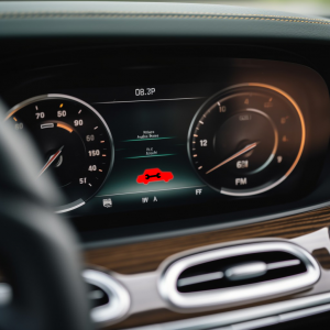 Flashing Red Car With Key Symbol - Forged N Fast