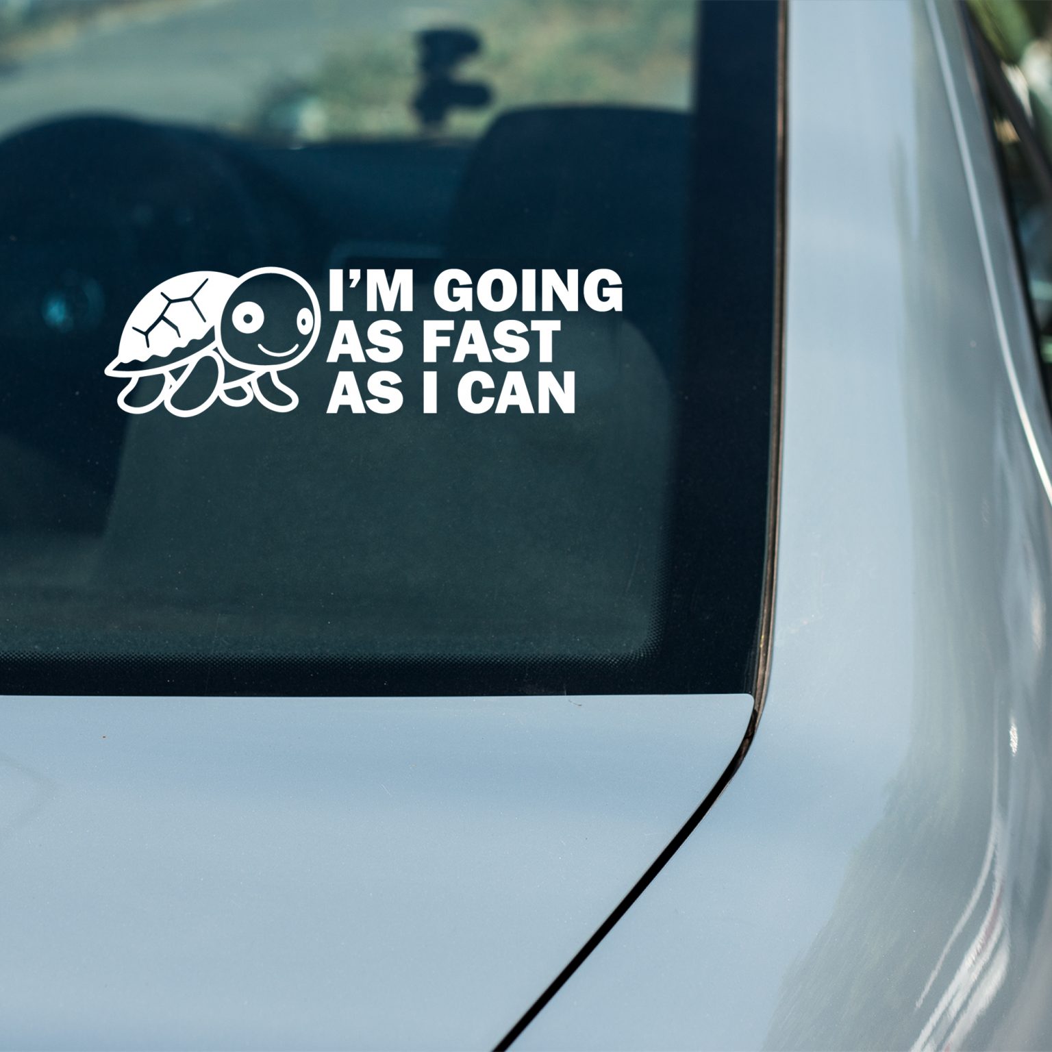 I’m Going As Fast As I Can Turtle, cool decal,car sticker decal ...