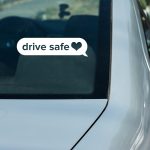 Drive safe, cool decal,car sticker decal - Forged N Fast