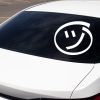 Smiley face, cool decal,car sticker decal - Forged N Fast