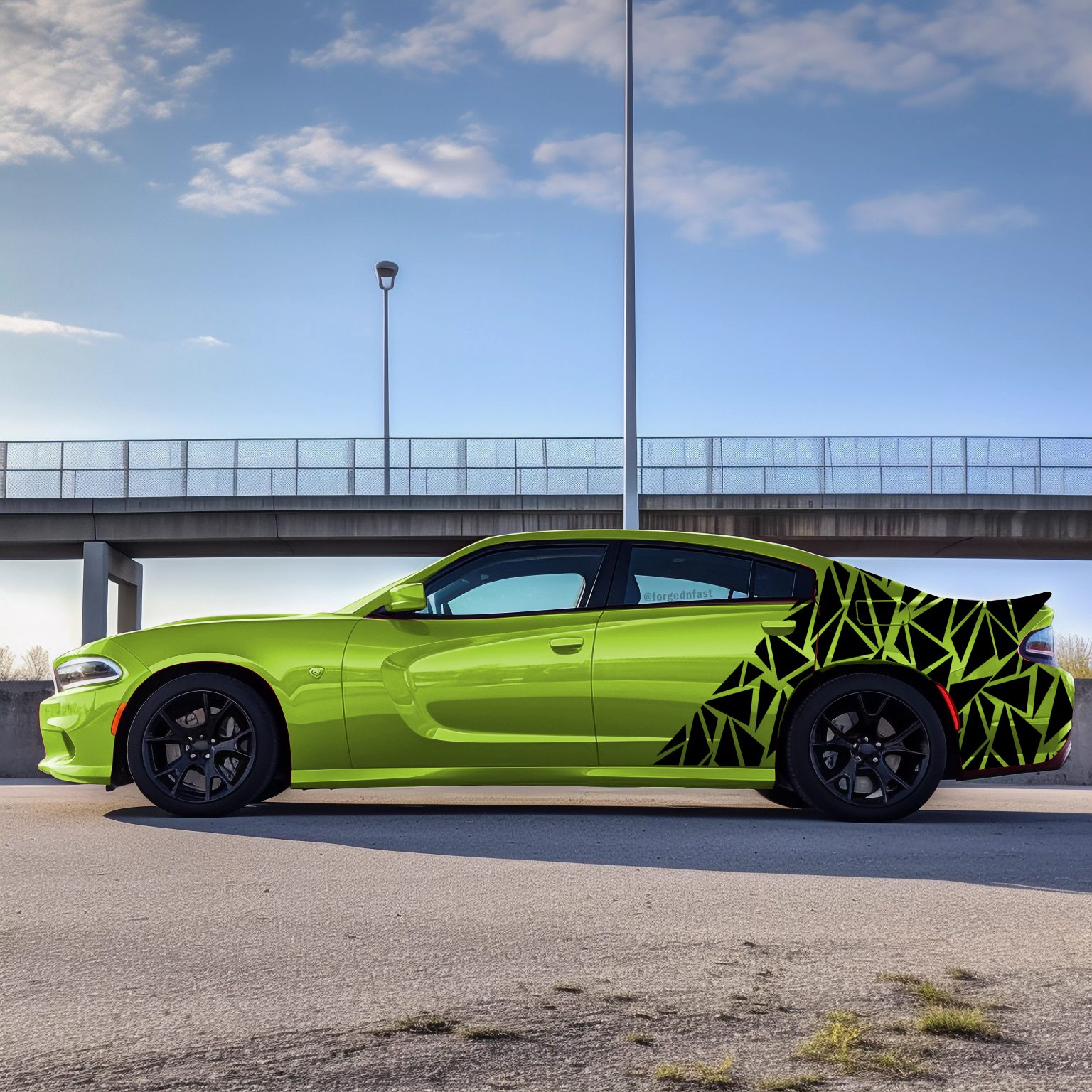 Car Triangle Design, JDM, Cool Car Decal, Funny Decal, Artistic ...