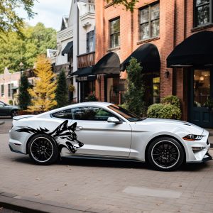 Coyote Stang Decal, Huge Car Decal, JDM, Cool Car Decal, Funny Decal ...