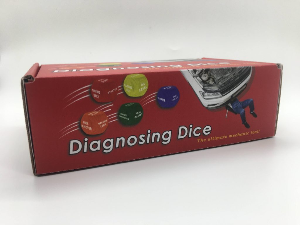 Mechanic Diagnostic Dice, Handmade, Diagnosing Dice, 2 inch, Mechanic ...