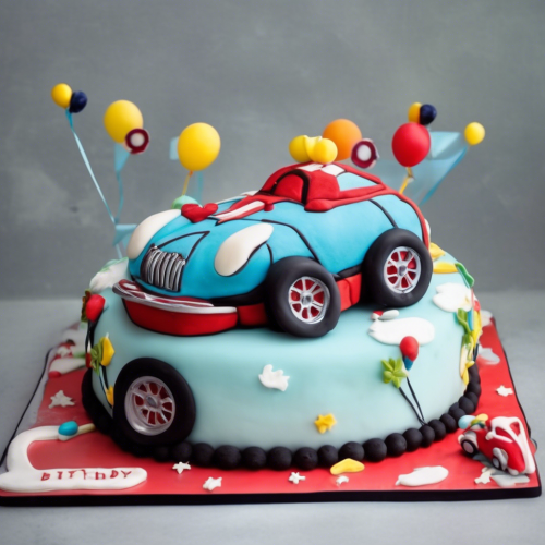 Car Mechanic Cake Ideas - Forged N Fast