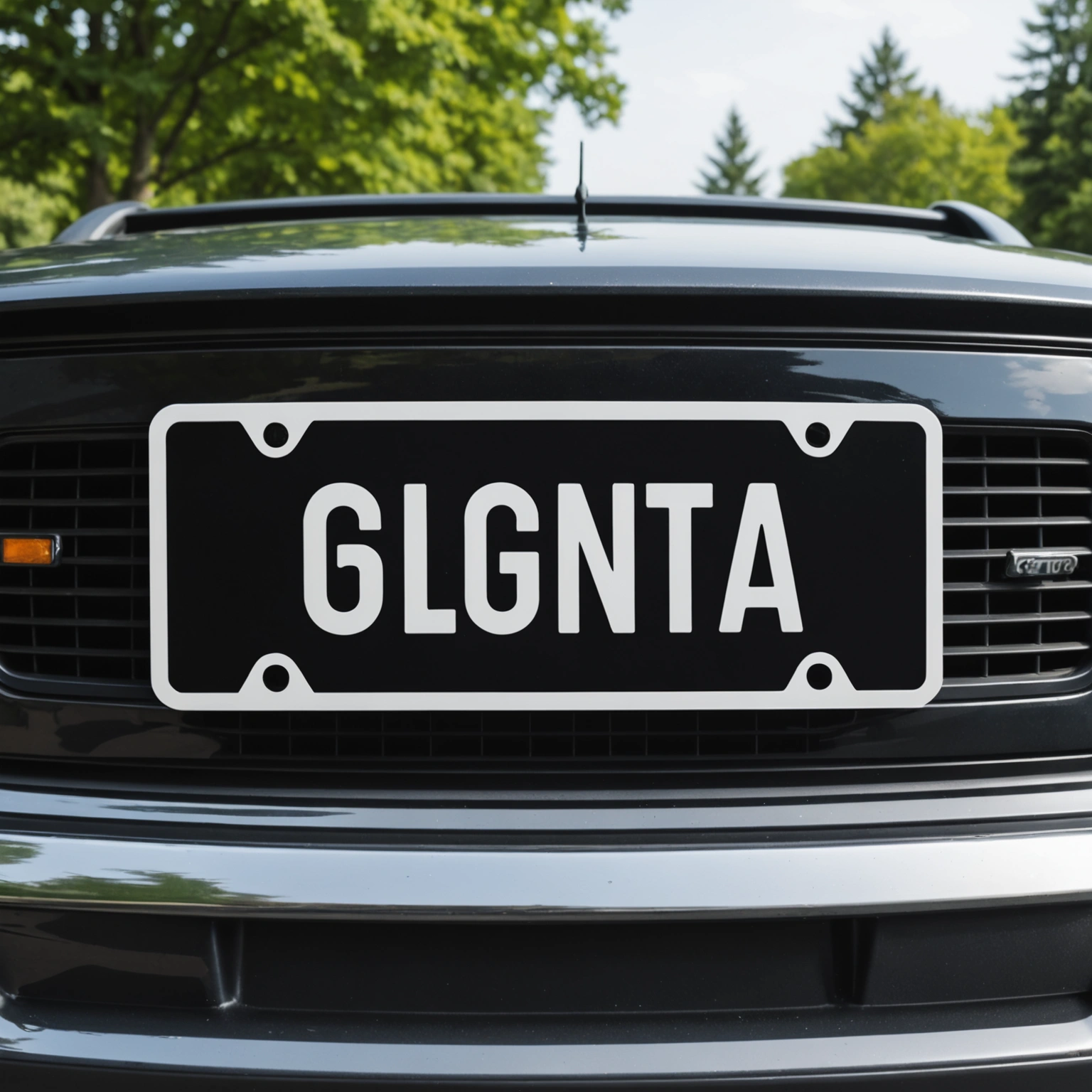 How to Add Custom Vinyl Decal Frames to Your License Plate - Forged N Fast